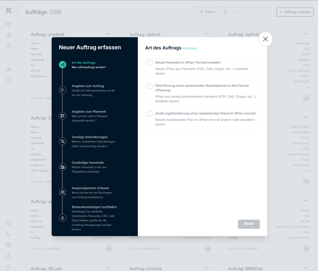 Funktionen von XPLANUNG24 für Gemeinden und Städte